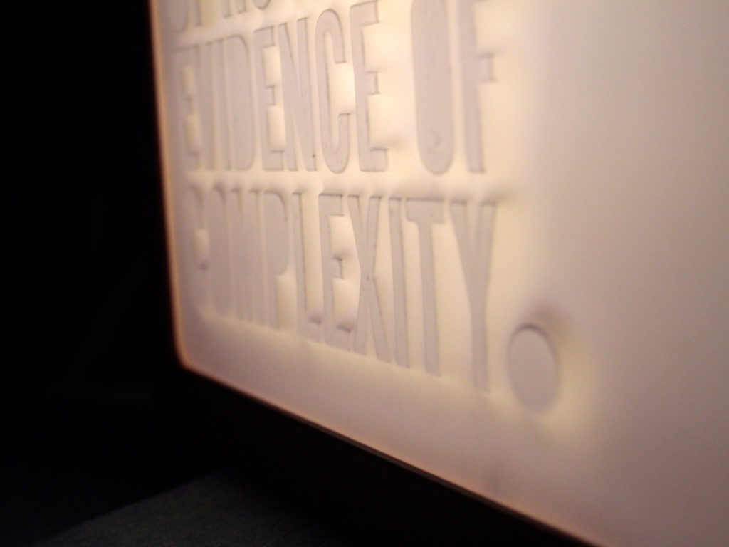 Large Scale Typography – MATTER